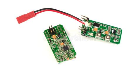 Small Computer Processing Unit System On Micro Chip Printed Circuit Board Pcb At Finger Size