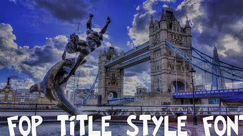 Fop Title Style Font Download Free For Desktop And Webfont
