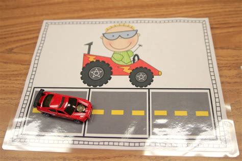 race car segmenting mat free from mrs ricca s kindergarten kindergarten language arts