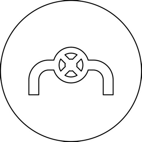 Flow Control Valve Vector Images Over 620