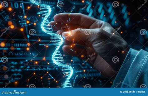 A Futuristic Representation Of A Human Hand Interacting With A Glowing