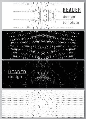Geometric Header And Footer Vector Images Over 7 000