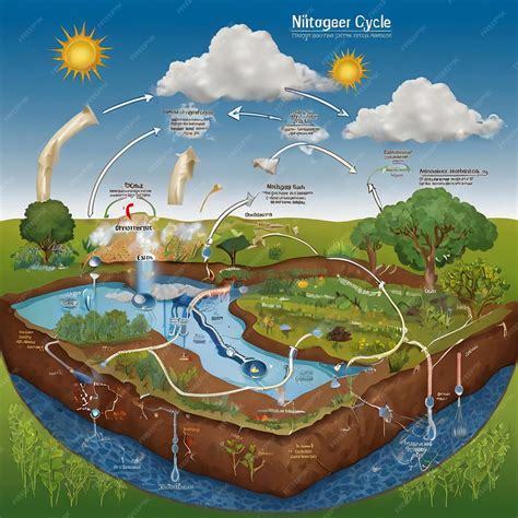 Nitrogen Cycle The Processes Of The Nitrogen Cycle Transform Nitrogen From One Form To Another