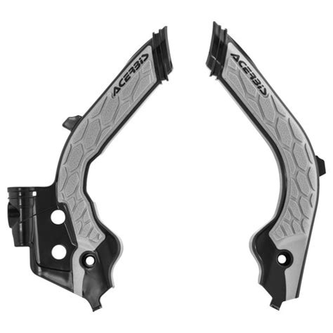 Acerbis X Grip Frame Guards Blackgrey For Husqvarna Te 300 Heritage