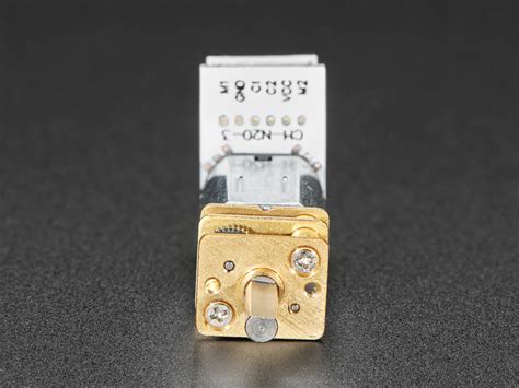 N20 Dc Motor With Magnetic Encoder — 6v With 150 Gear Ratio