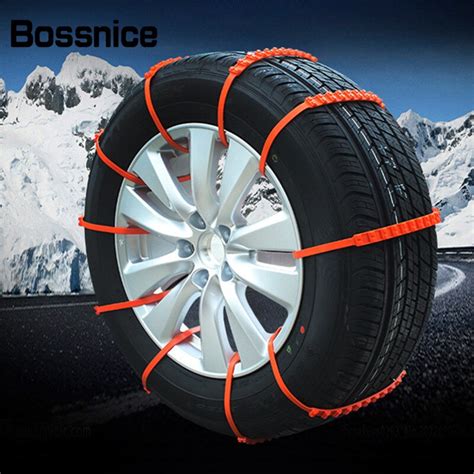 Bossnice Cadenas Antideslizantes De Nailon Para Ni Grandado