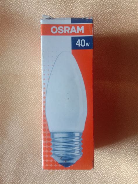 Osram Light Bulb Furniture Home Living Lighting Fans Lighting On Carousell