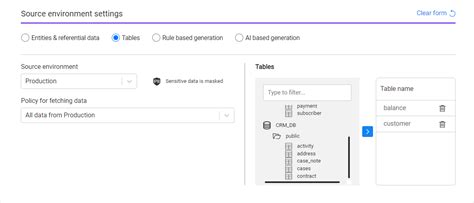 Task Source Component Tables K2view Support