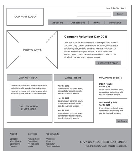 Pin By Sander Noorman On Website Wireframes Wireframe Web Design Projects Web Design