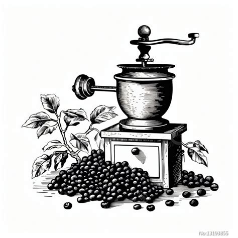 古老的磨咖啡机ai图片下载红动中国