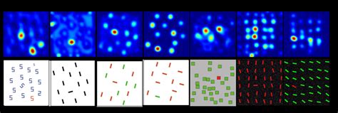 the output of our algorithm on some synthetic image made specially for