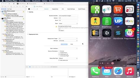 How To Export From Unity To An Ios Device Youtube