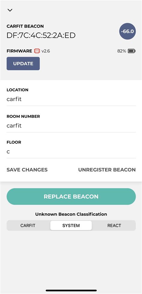 How To Update Beacon Firmware Using The React Mobile Hospitality
