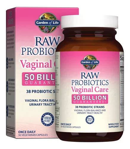 Supplement Garden Of Life Raw Probiotics Vaginal Care 30 Cap Mercadolivre