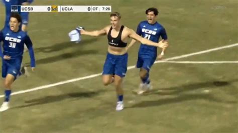 Golden Goal By Willumsen Sends Ucsb Past Ucla In The First Round Of The