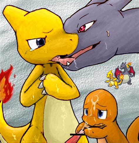 Rule 34 Artist Request Censored Charizard Charmander Charmeleon