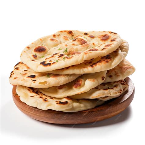 Premium Photo Naan Nan Bread Isolated On White Background