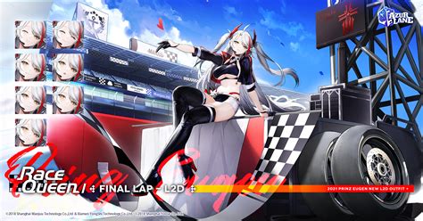 Prinz Eugen S Final Lap Skin Announced For En R Azurelane