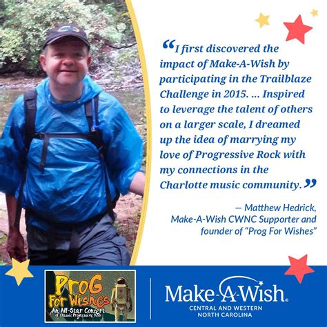 Make A Wish® Central And Western North Carolina On Linkedin Make A Wish Cwnc Supporter Matthew