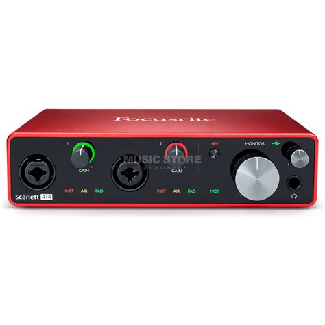 Audio Interfaces Focusrite Music Store Professional