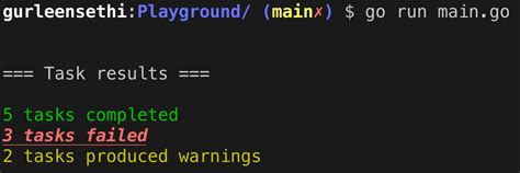 Golang Color Terminal Output Using Fatihcolor Thedevelopercafe