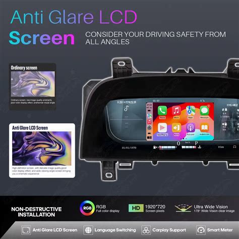 12 3 Lcd Digital Cluster For Land Rover Discovery 4 Lr4 2009 2016 R