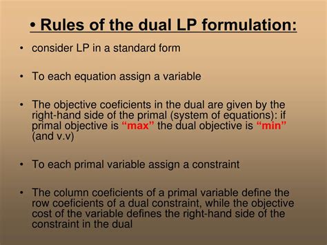 PPT Duality And Post Optimal Analysis By Amna Ali PowerPoint Presentation ID