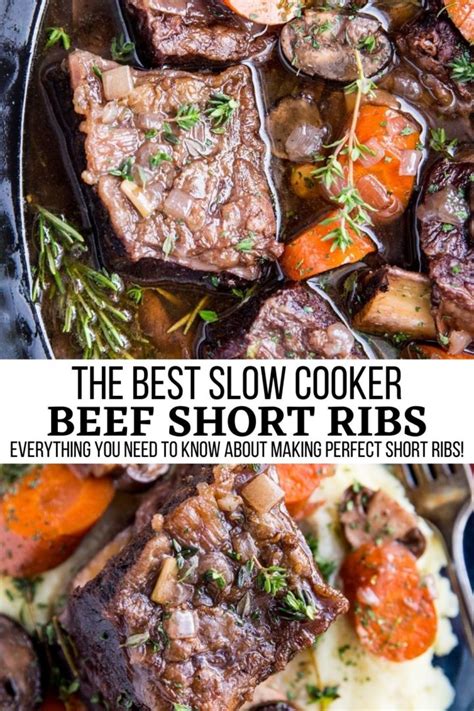 Slow Cooker Beef Short Ribs Artofit Slow Cooker Beef Short Ribs Artofit