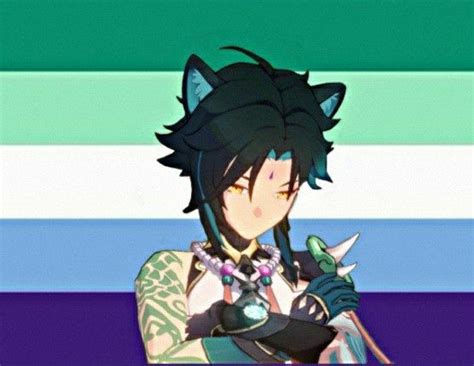 Gay Pfp Cozy Dorm Room Gay Flag Icon Homosexual Lgbtq Anime Impact Random Pins