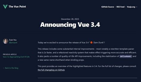 Vue Js 3 4 Faster Stronger And Slam Dunking Into The Future By Tech Virtuoso Towards Dev