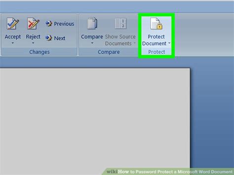 How To Password Protect A Microsoft Word Document 14 Steps