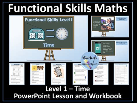 Time Level 1 Functional Skills Maths Teaching Resources