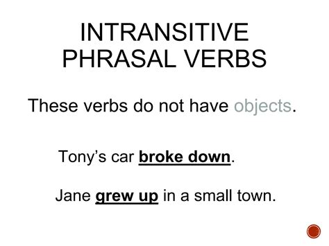Phrasal Verbs Separable And Inseparable Pptx