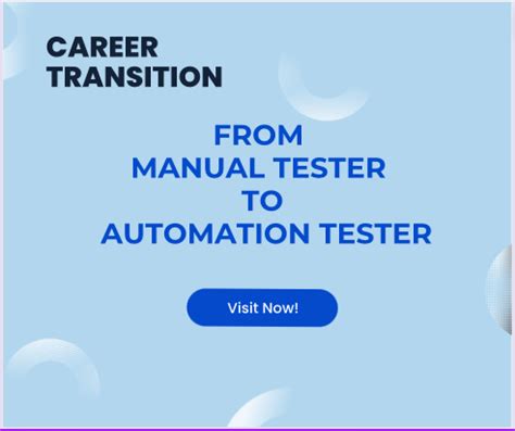 From Manual To Automation Testing How To Transition Your Testing Career In The US DigiVistaR