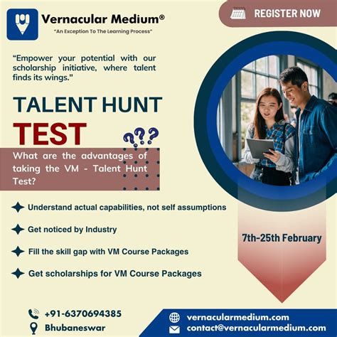 Bibhu 🌟 Exciting News Alert 🌟 Vernacular Medium® Is Thrilled To Announce The Free Talent Hunt