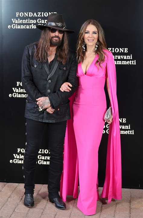 Billy Ray Cyrus And Elizabeth Hurley Make Red Carpet Debut As A Couple