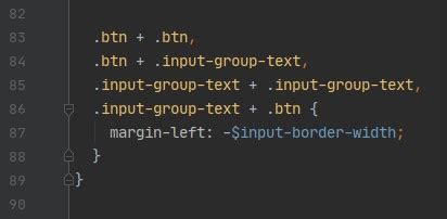 The Style Is Not Strict Enough Input Group Prepend Btn Btn Issue