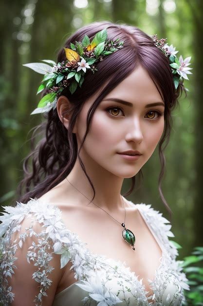 Premium Ai Image Beautiful Inhabitant Of The Forest Mythical