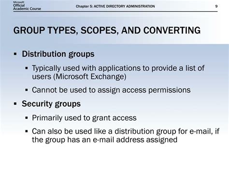 Ppt Active Directory Administration Powerpoint Presentation Free