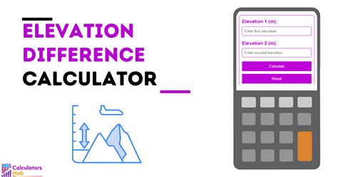 Elevation Difference Calculator