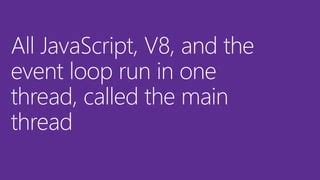 The Node Js Event Loop Not So Single Threaded PPT