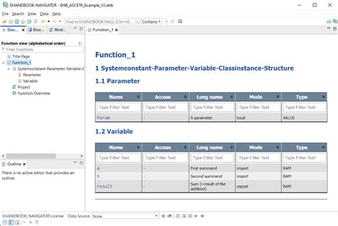 Tutorial Directory Based Ehb Cb For Ascet 6 Ehandbook Docs And Tutorials