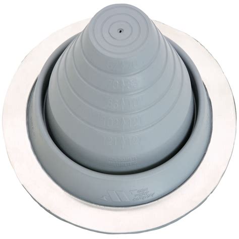 Aztec Universal Round Master Flash Pipe Flashing In Grey 0mm To 127mm
