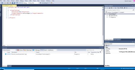 Warning Errors Messages Are Not Correctly Grouped For Multi Targeting Projects Issue