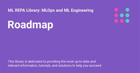 Roadmap Ml Repa Library Mlops And Ml Engineering Solutions For Success