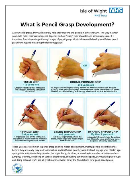 Pencil Grasp Development Pdf