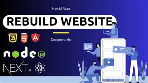 Build Rebuild Website As A Full Stack Developer Front End Developer By
