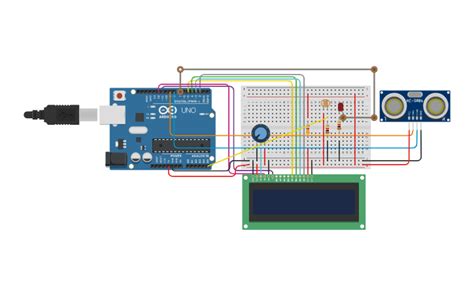 Circuit Design פרויקט 1 Tinkercad