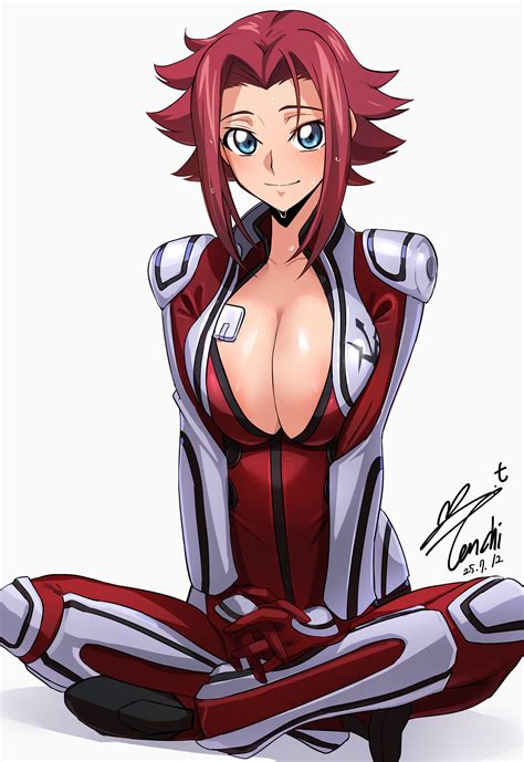 Yoo Tenchi Kouzuki Kallen Code Geass Absurdres Commentary Request