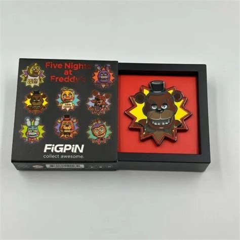 Figpin Freddy Fazbear Five Nights At Freddys Enamel Pin Fnaf Série